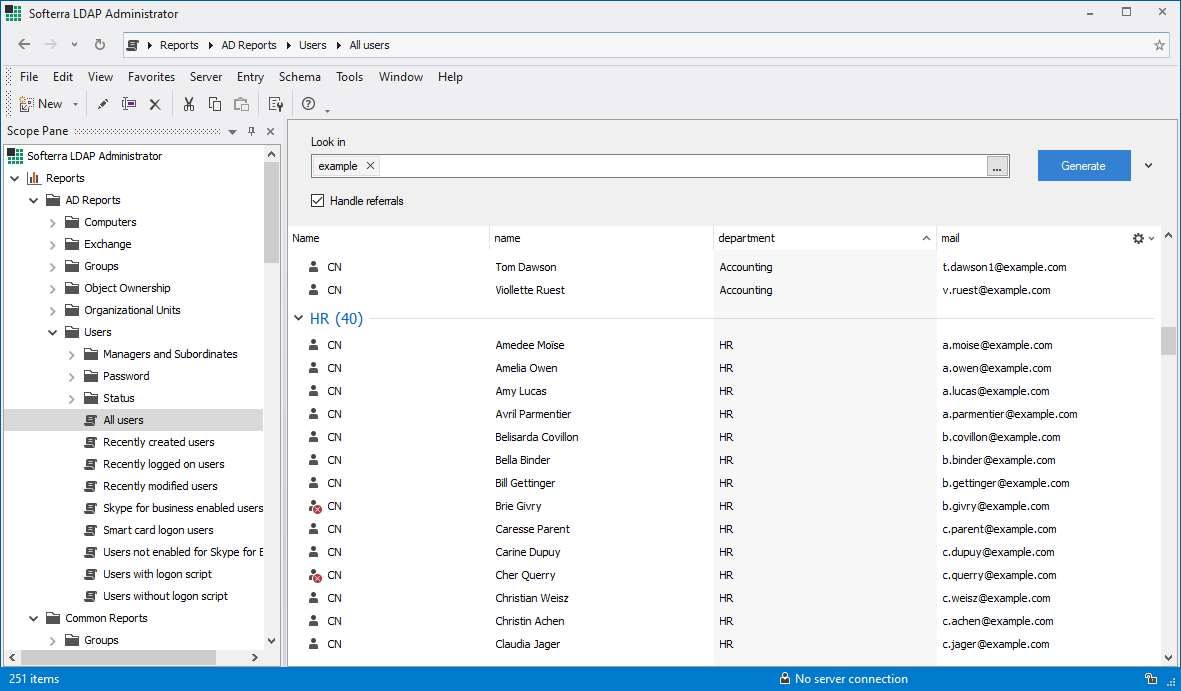 Softerra Ldap Administrator And Browser Directory Management Tool For